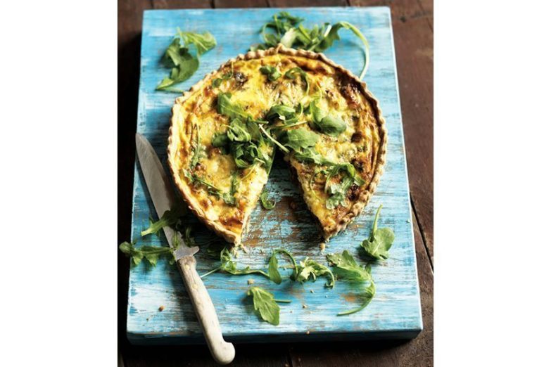 Recipe: Caramelised Red Onion, Cream and Stilton Quiche