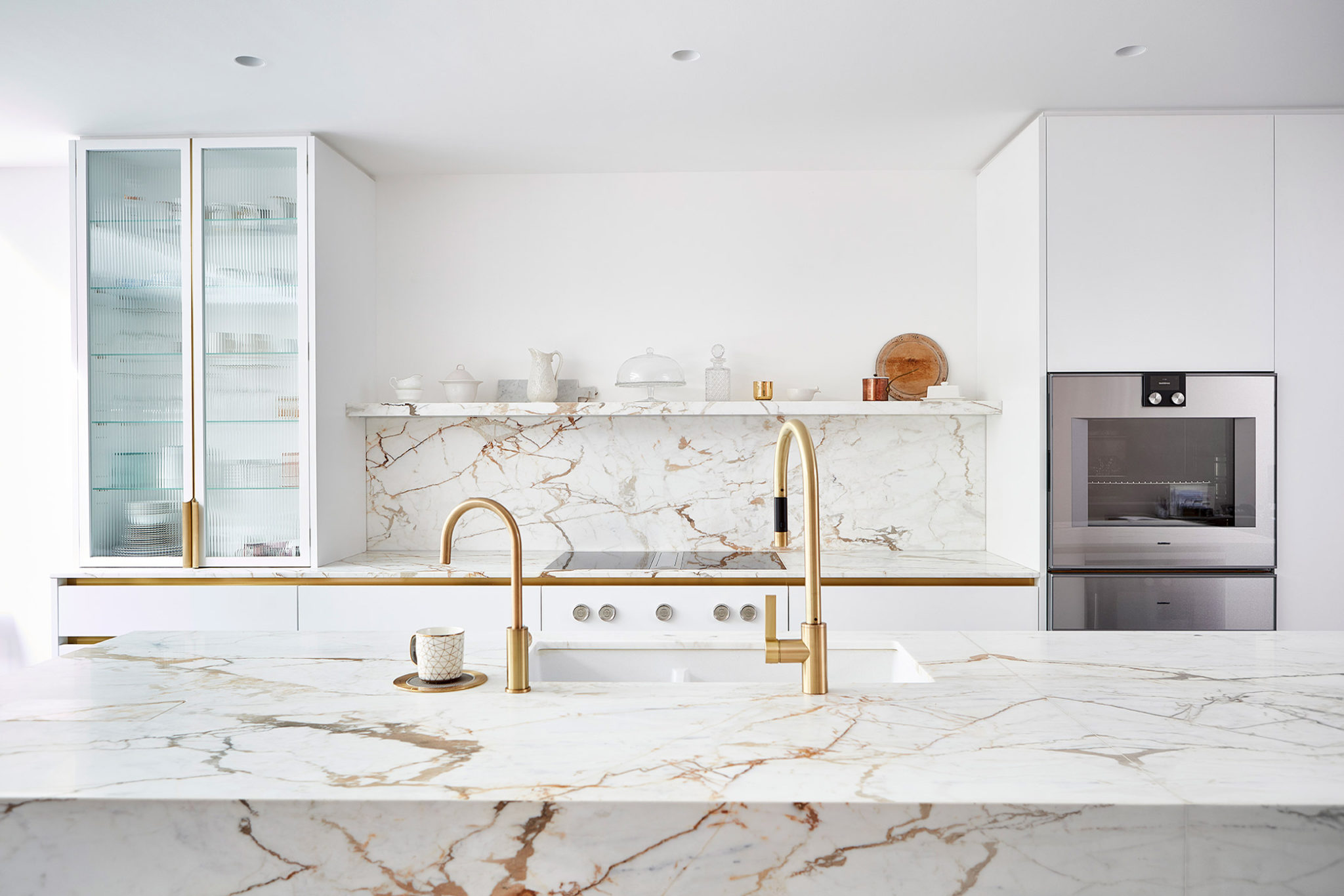 How To Nail A Marble Kitchen - Interiors