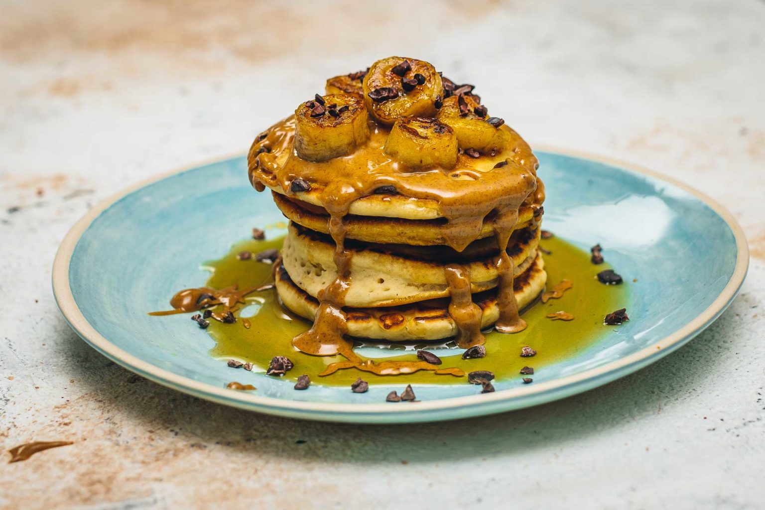 Recipe: Acai Girls' Peanut Butter, Banana & Cacao Pancakes