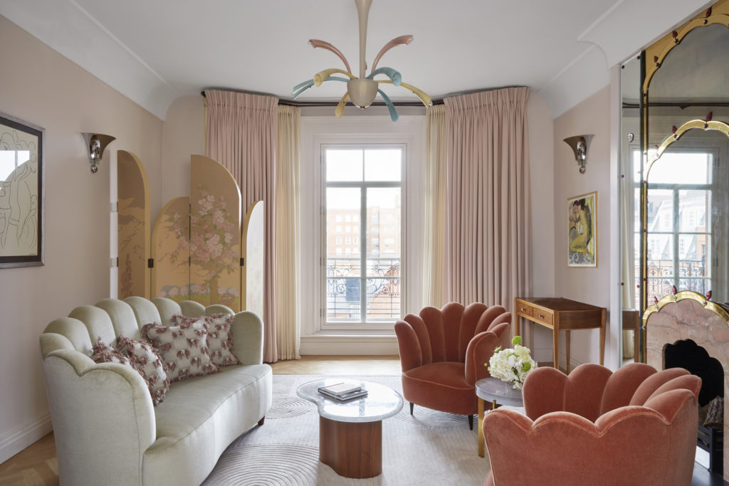 We're In Love With Claridge's New Rose Tinted Look - Interiors