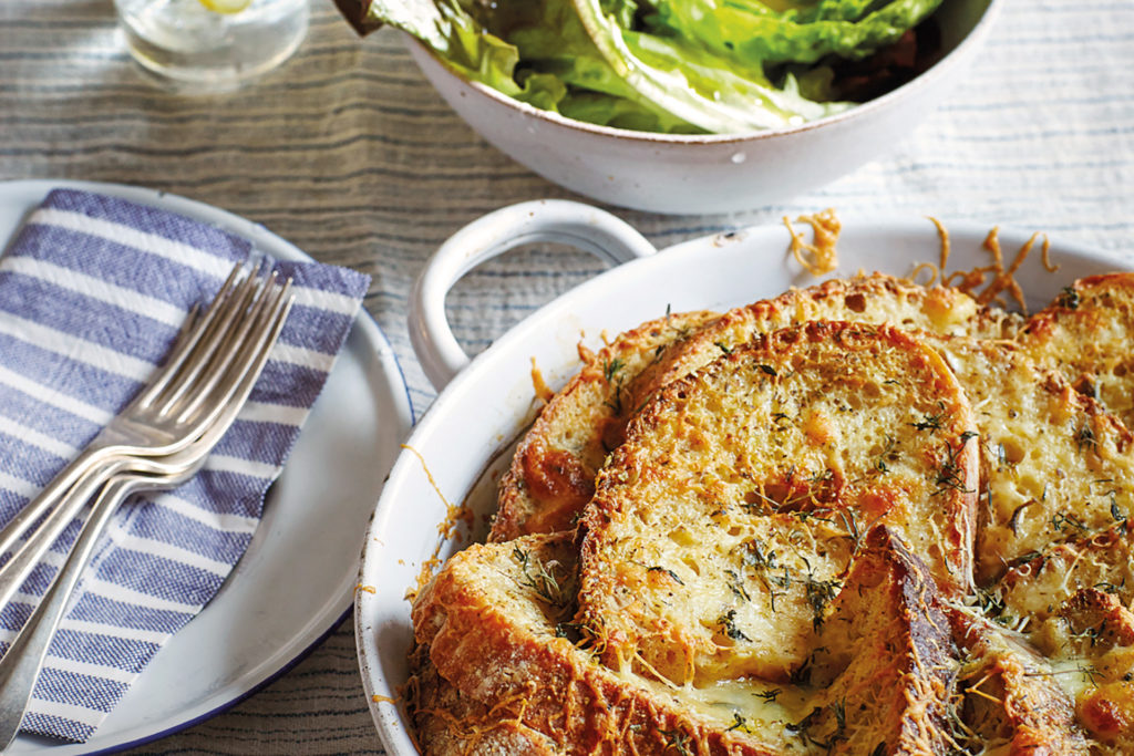 Recipe: Savoury Bread & Butter Pudding With Cheese & Herbs - Recipe