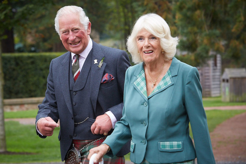 Prince Charles and Camilla Unveil a Giant Knitted Patchwork - Culture