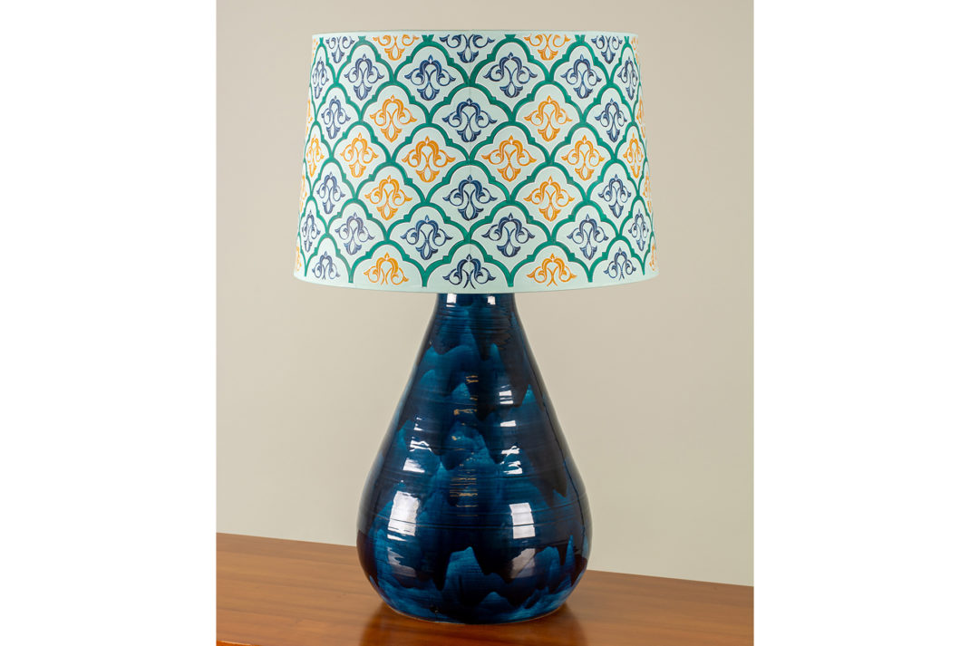 How To Paint Your Own Lampshades - Interiors
