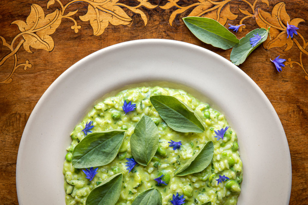 Recipe: The Pig’s Pea and Broad Bean Risotto