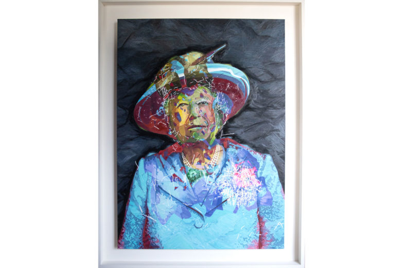 An AI Robot Has Painted The Queen's Portrait - Ai-Da Robot