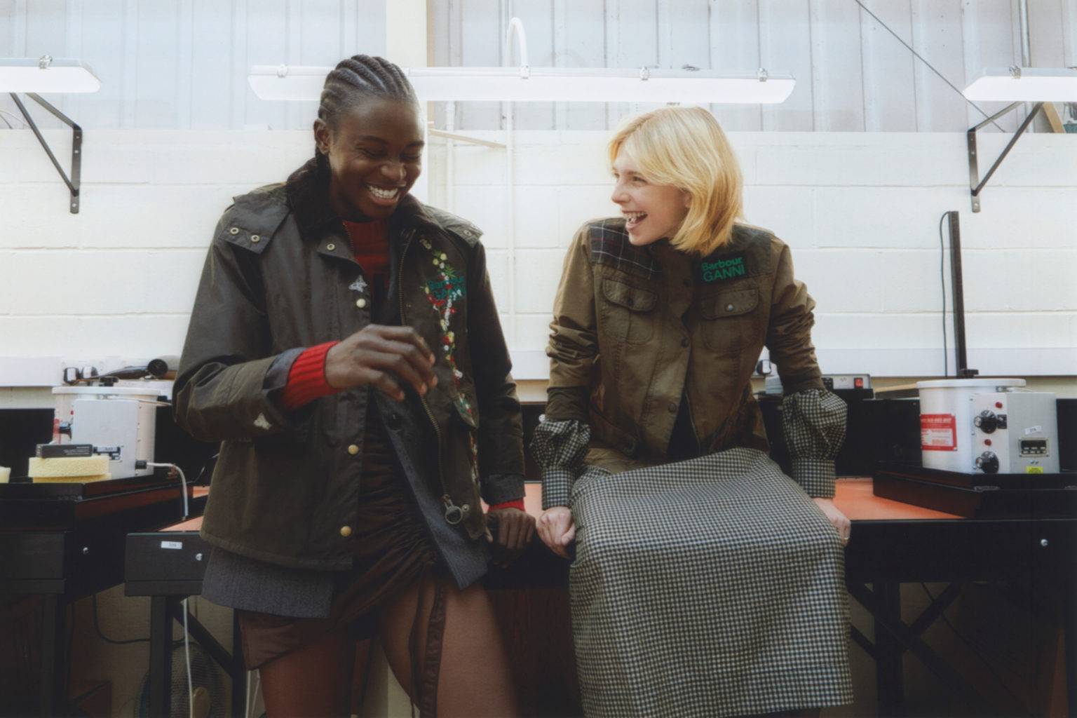 See Inside The New Barbour x GANNI Collections - Fashion