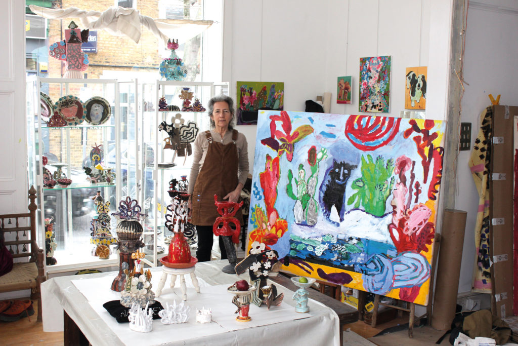 Inside the Studio of Artist Louise Kaye - Interview