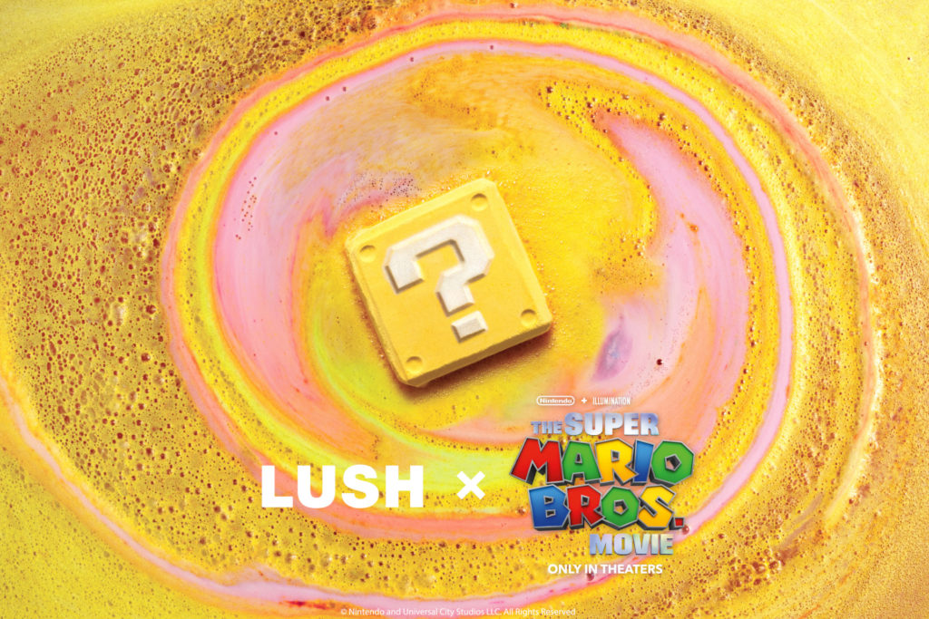 Lush Teams Up With Super Mario On New Beauty Range - Beauty