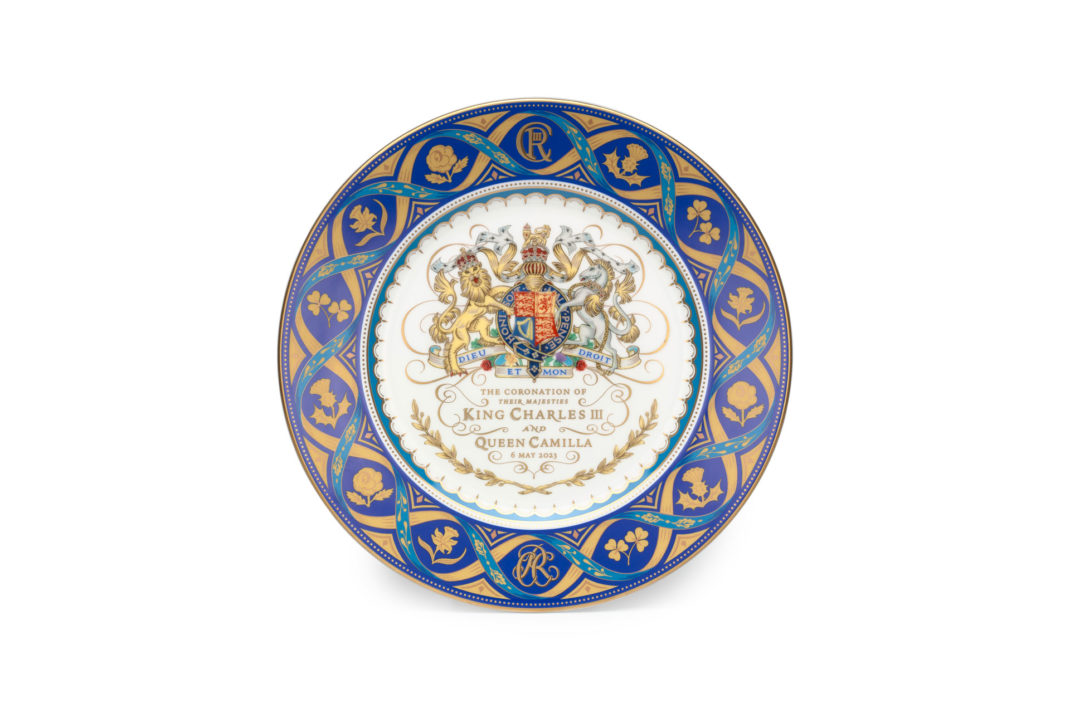 For King & Crockery: Commemorative Coronation Plates - Interiors