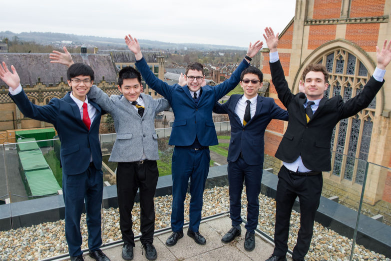 Number One in the World: Trinity Maths Competition