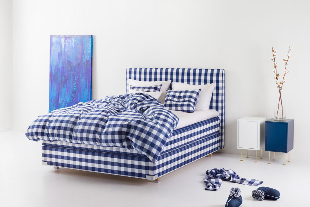 Hästens' Blue Check: The Story Behind The Bed Maker’s Pattern