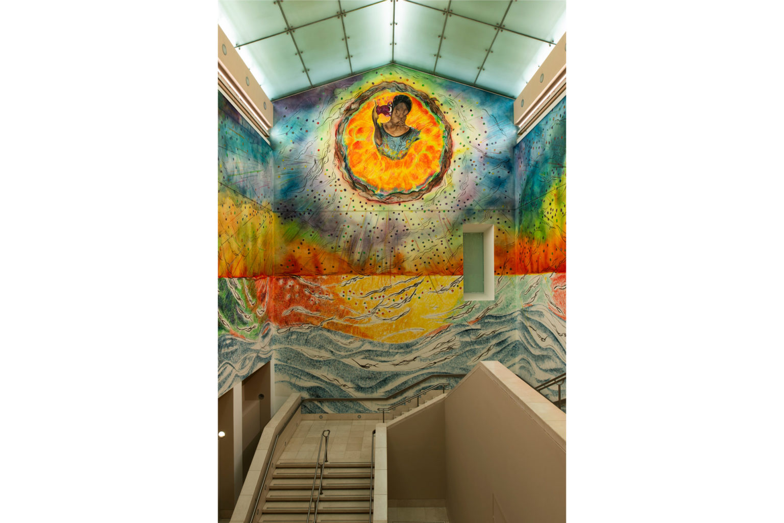 Chris Ofili’s Grenfell Tower Mural Has Been Unveiled At Tate Britain