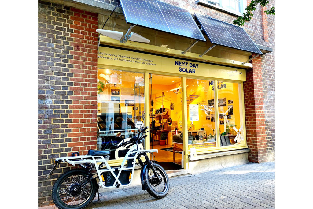 Next Day Solar: London’s First Solar Powered Pop-Up