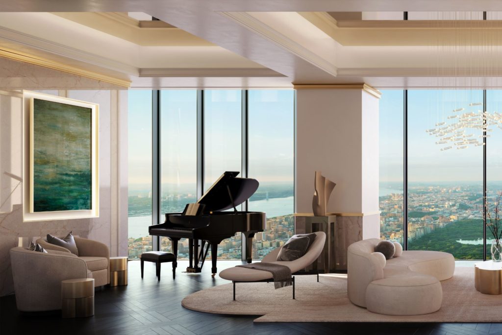 Inside A $110M Penthouse On Billionaires' Row, New York