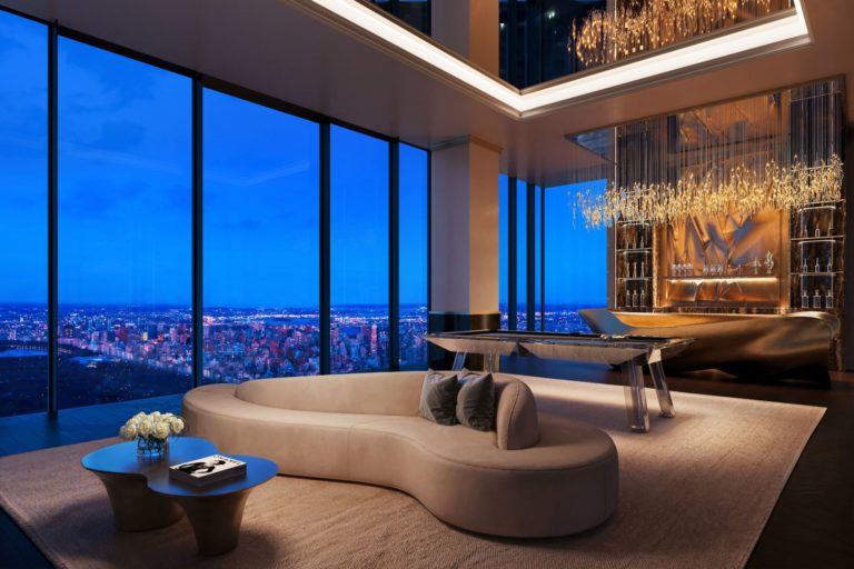 Inside A $110M Penthouse On Billionaires' Row, New York